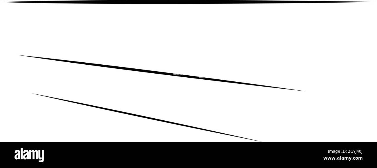 3D straight, parallel dynamic irregular lines, stripes element. Action ...