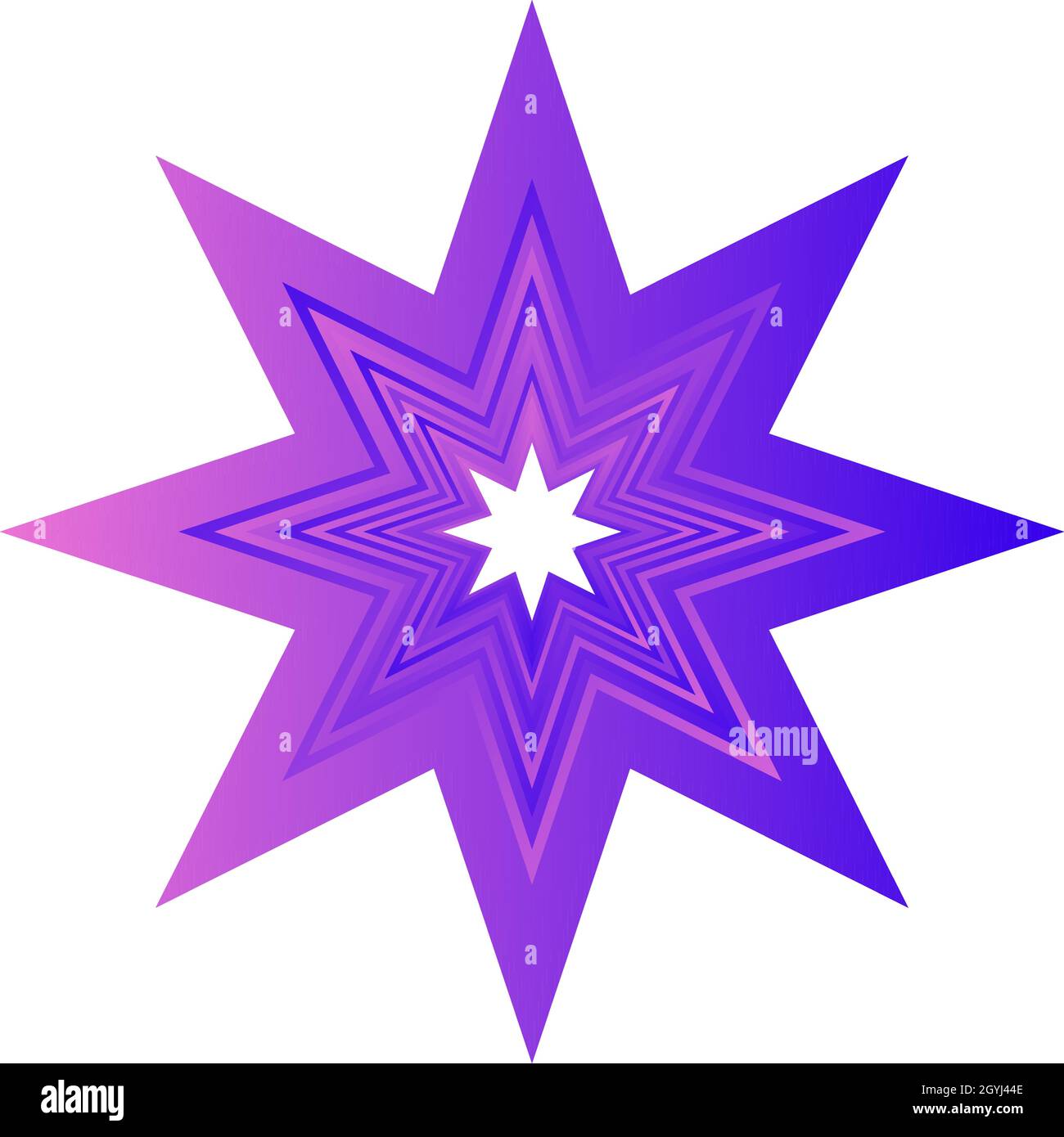 Star, starlet shape, element vector - stock vector illustration, clip ...