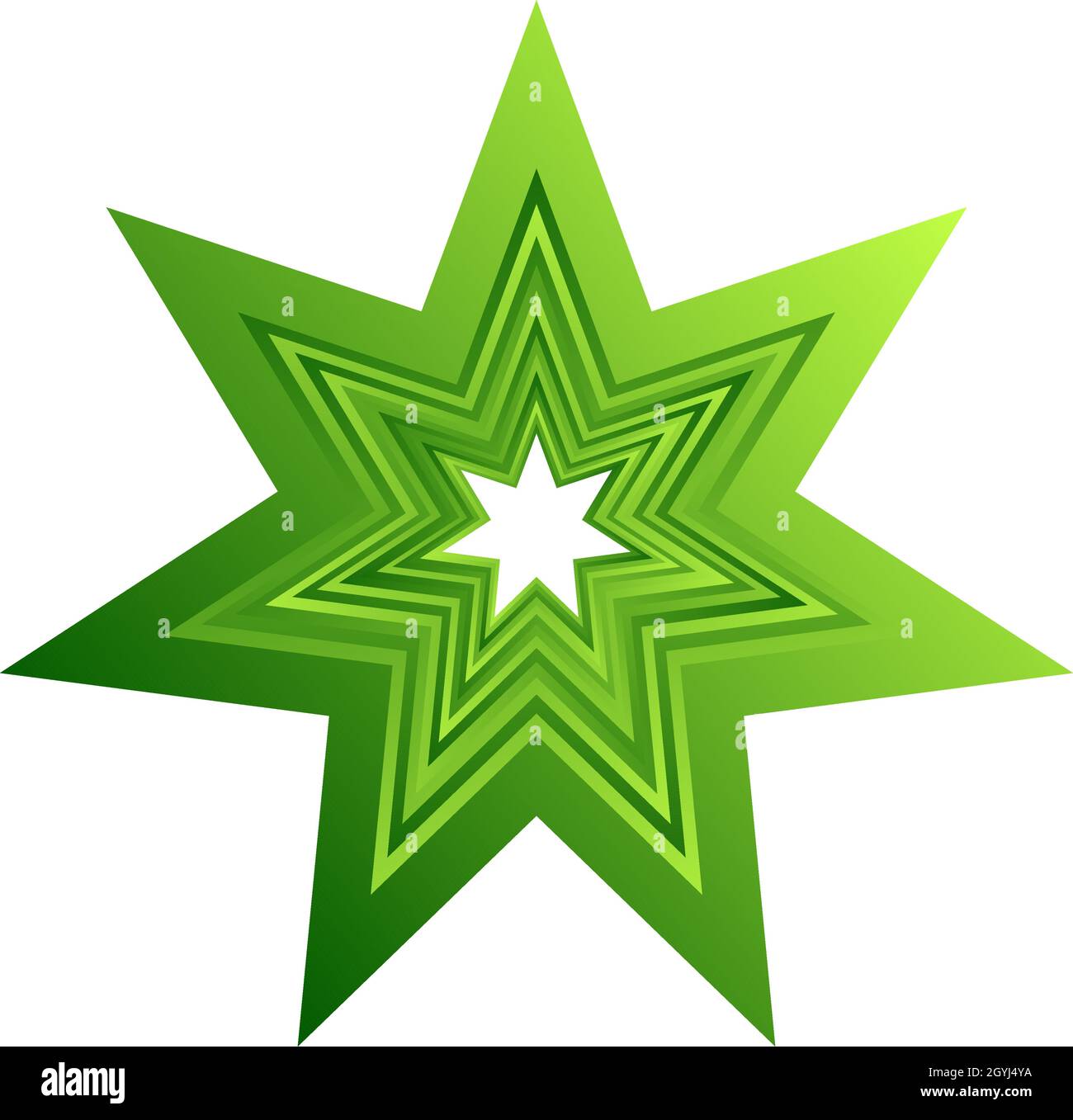 Star, starlet shape, element vector - stock vector illustration, clip ...