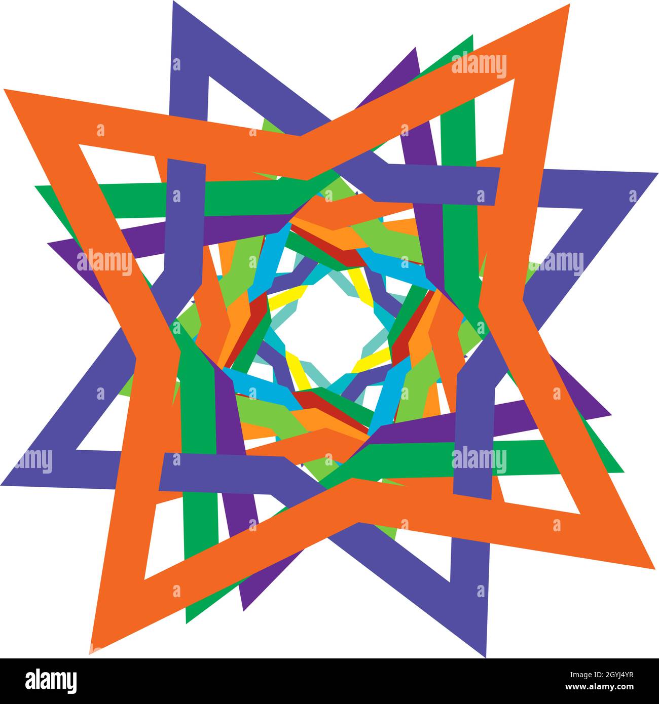 Star, starlet shape, element vector - stock vector illustration, clip ...