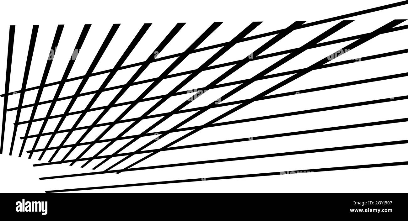 3d spatial grid, mesh, grating and lattice abstract geometric shape ...