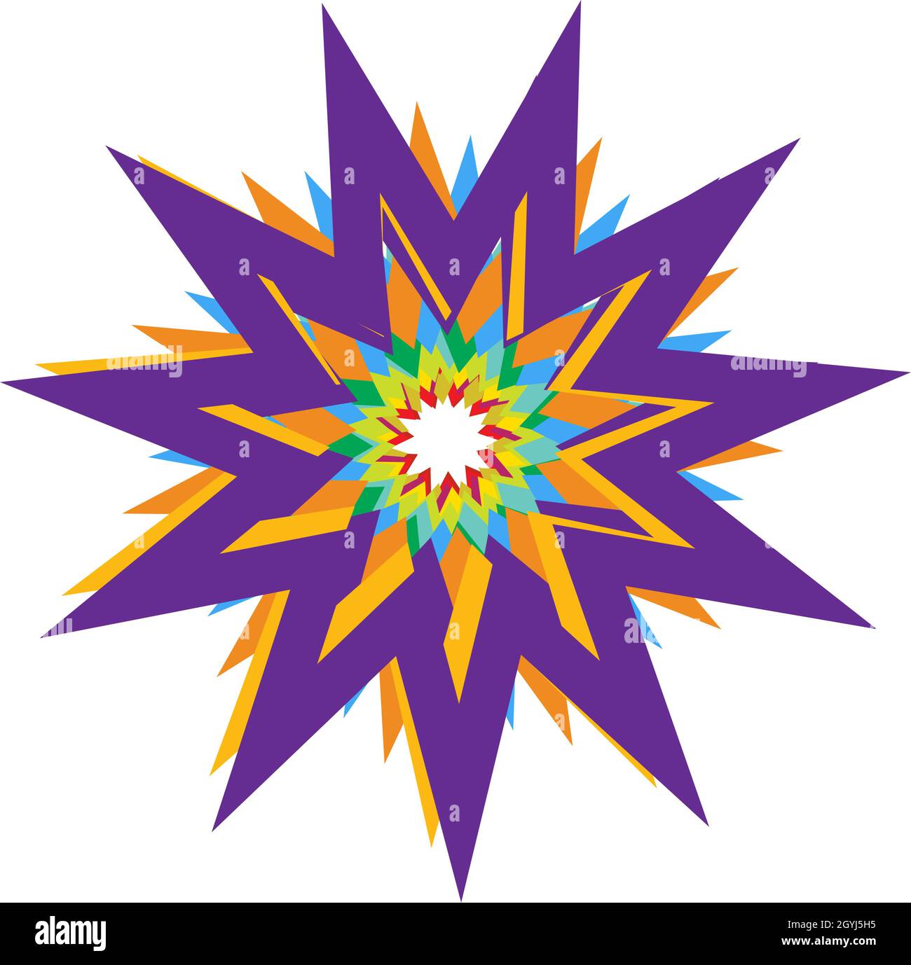 Star, starlet shape, element vector - stock vector illustration, clip ...