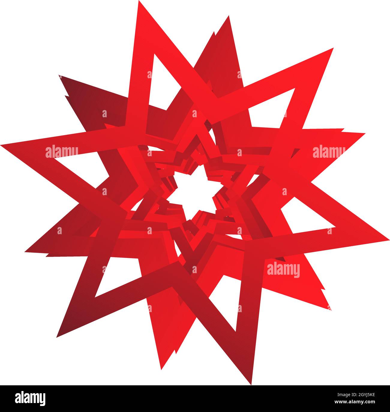 Star, starlet shape, element vector - stock vector illustration, clip ...