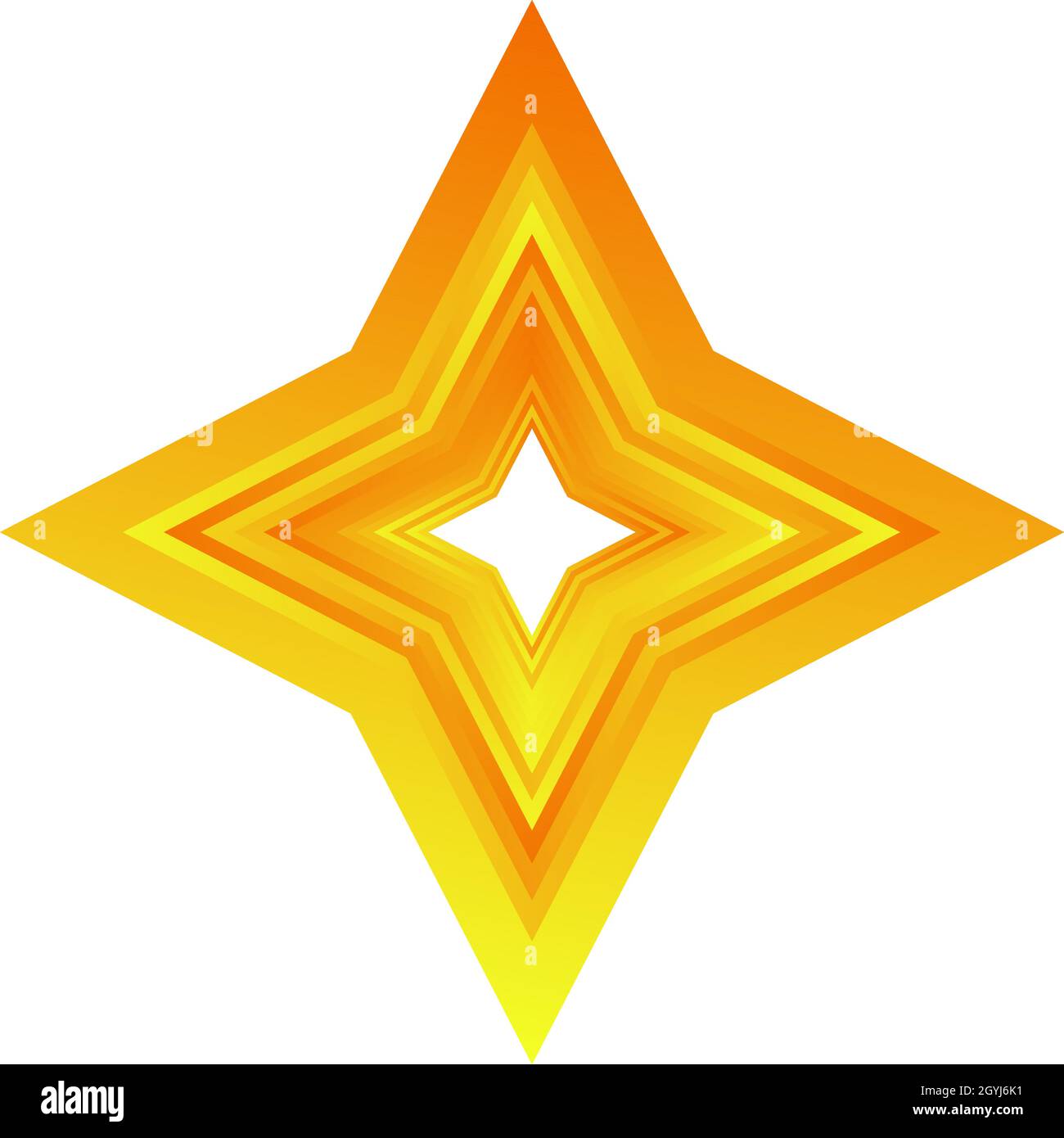 Star, starlet shape, element vector - stock vector illustration, clip ...