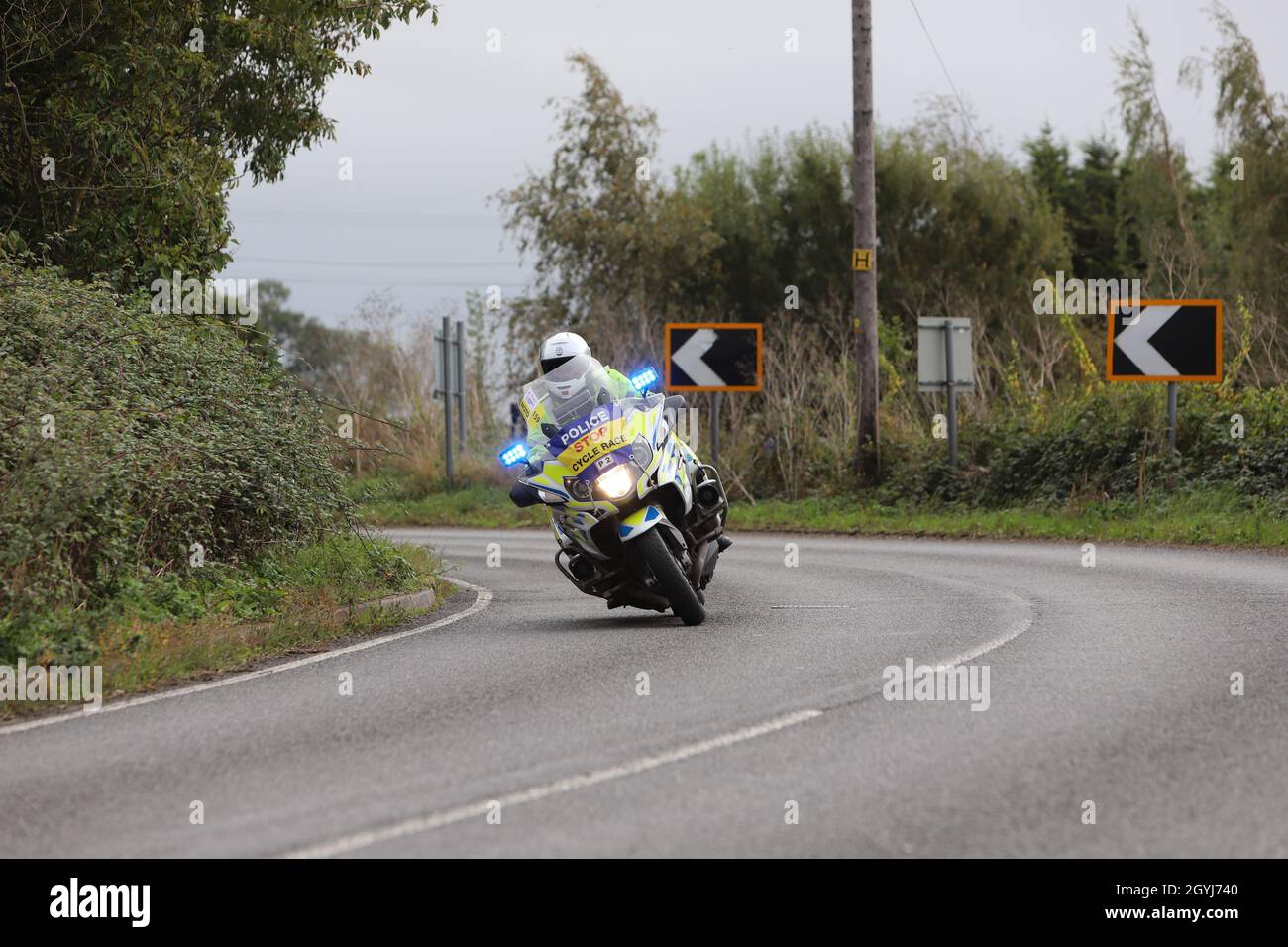 Police stop motorcycle hi-res stock photography and images - Alamy