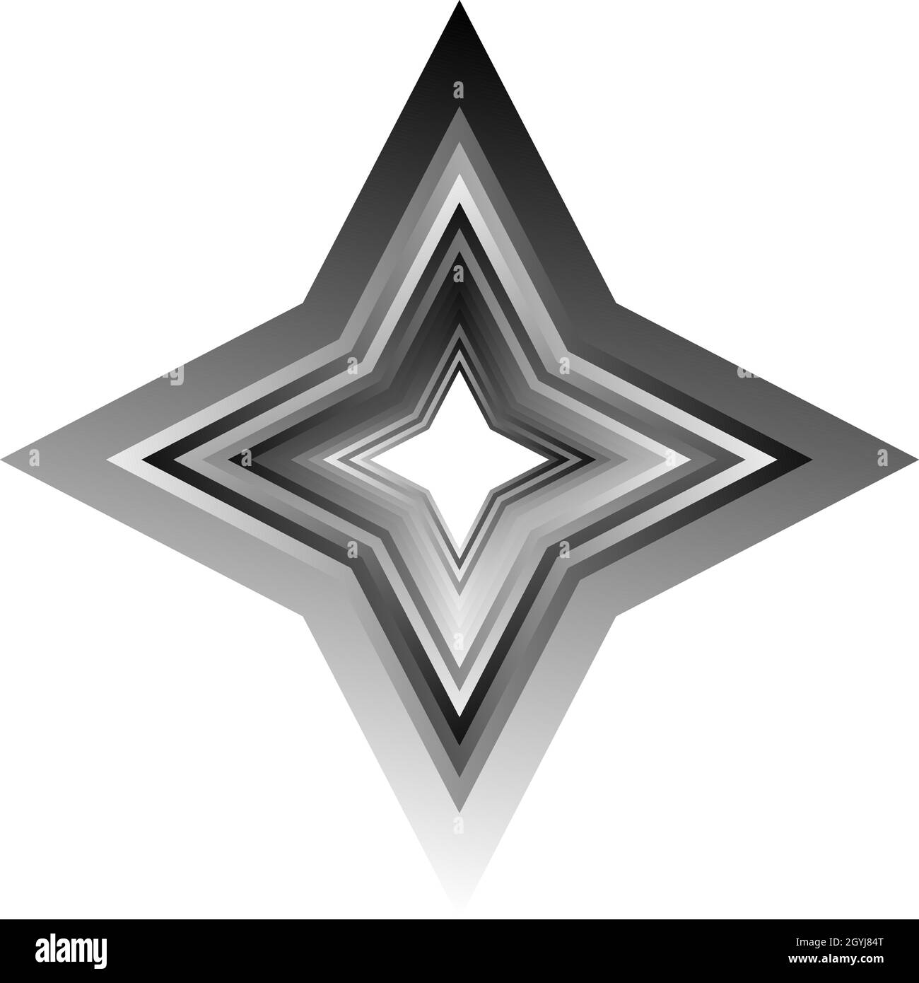 Star, starlet shape, element vector - stock vector illustration, clip ...