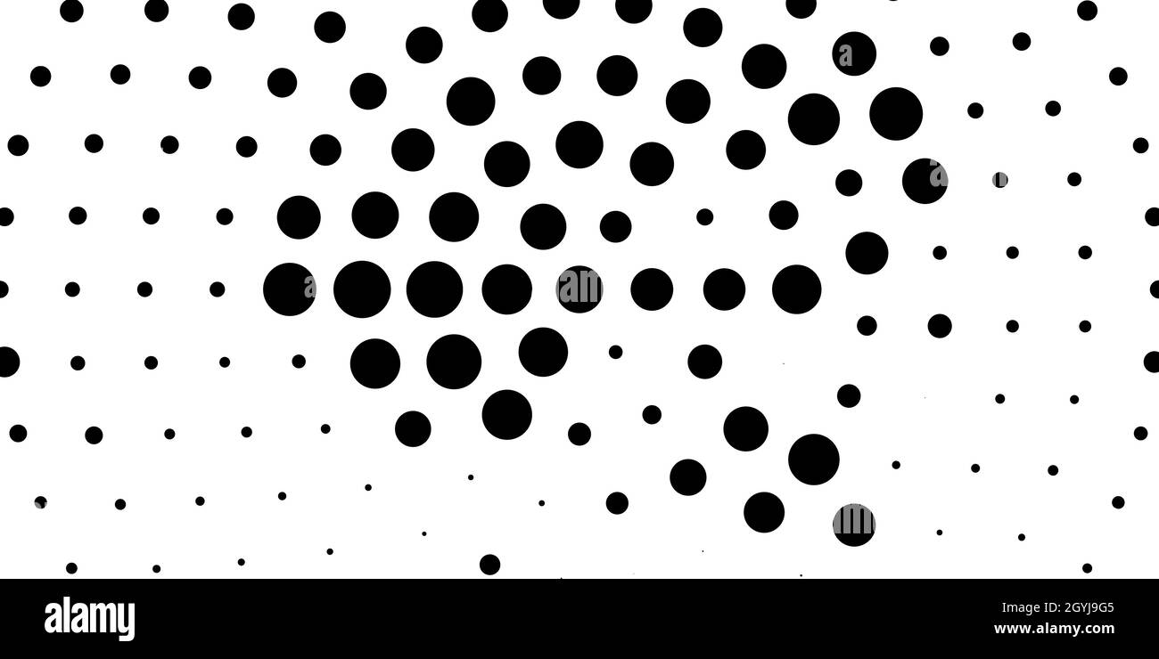 Halftone, random circles, random dots pattern, texture, background ...