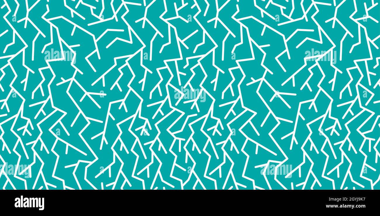 Seamless Abstract Lightning Lineart Geometric Background Pattern Vector ...