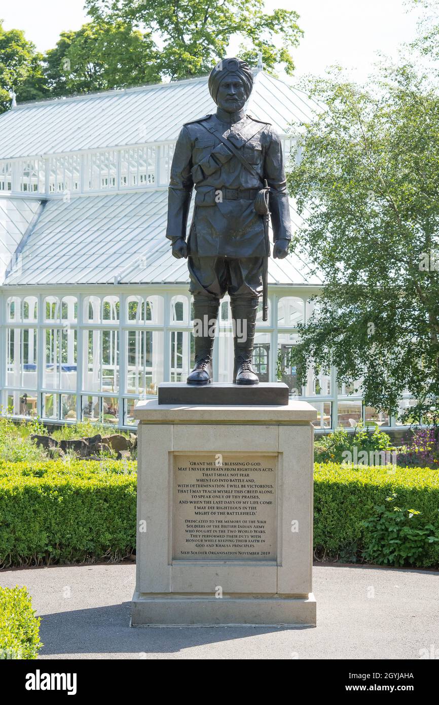 Memorial to the memory of Sikh Soldiers of the British Indian Army ...