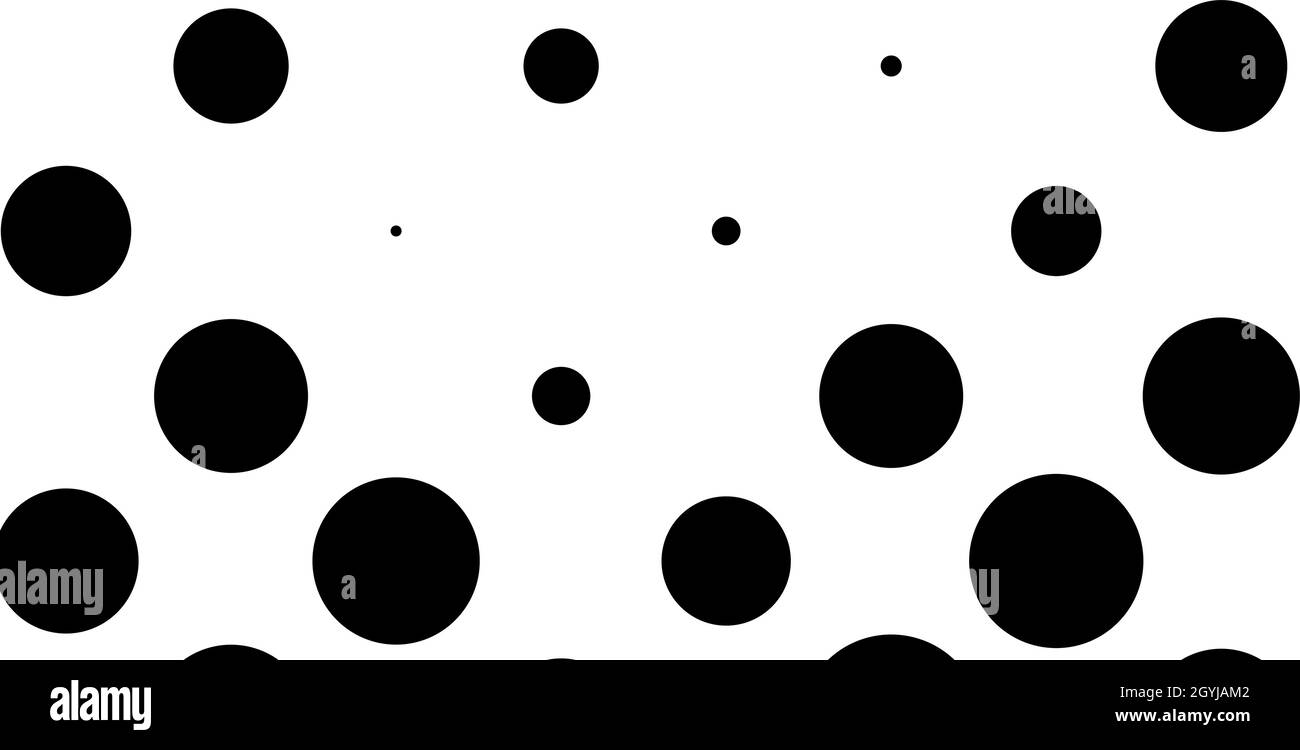 Halftone, random circles, random dots pattern, texture, background ...