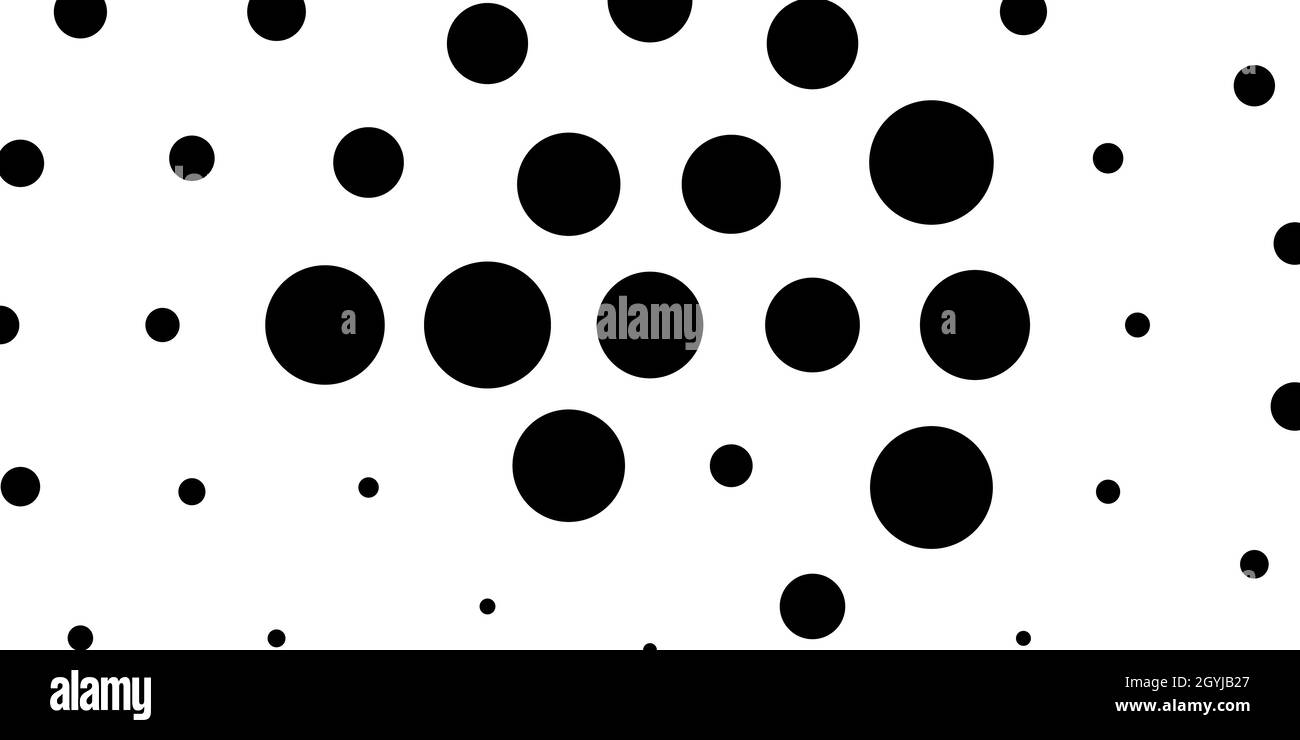 Halftone, random circles, random dots pattern, texture, background ...