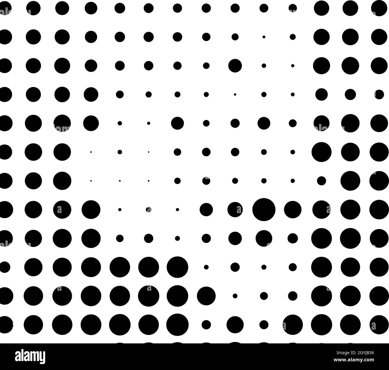Halftone, random circles, random dots pattern, texture, background ...