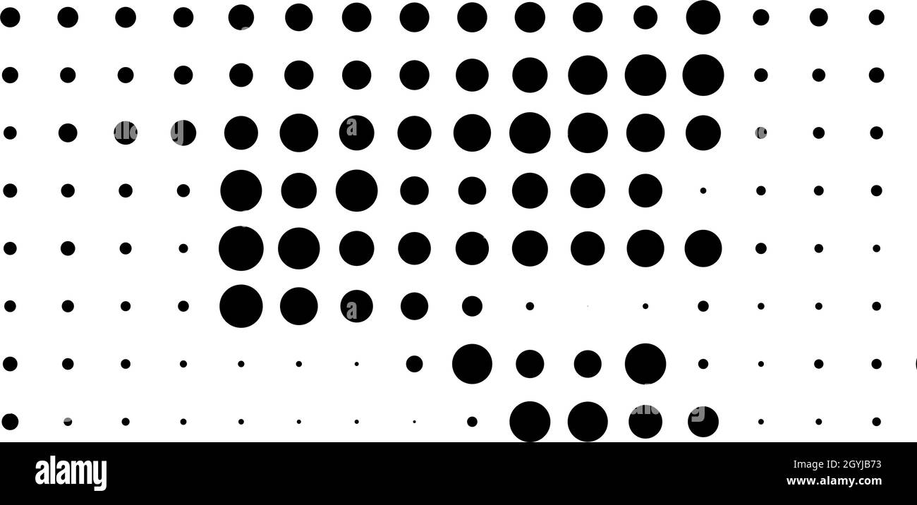 Halftone, random circles, random dots pattern, texture, background ...