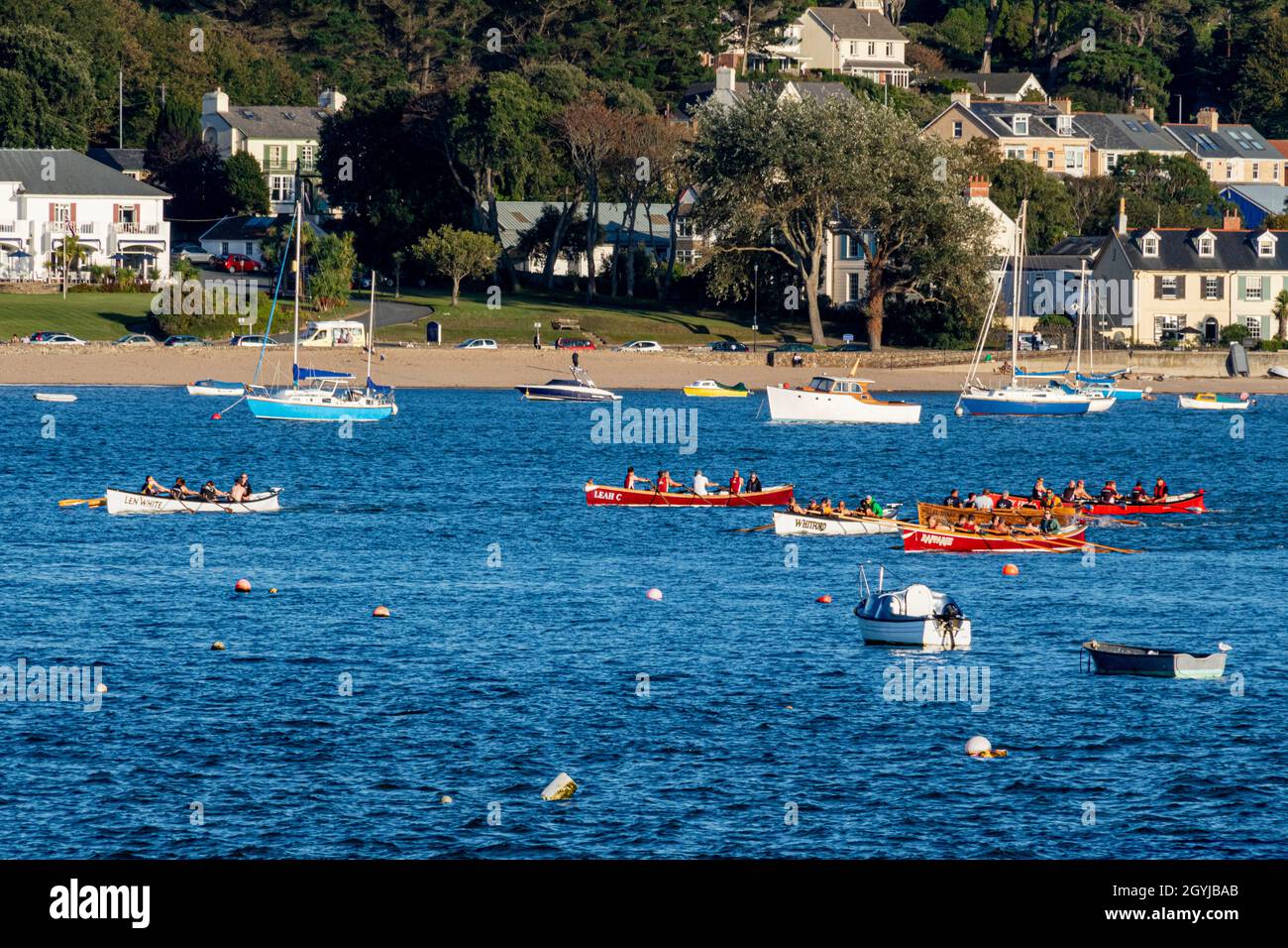 Pilot gig racing boats hi-res stock photography and images - Alamy