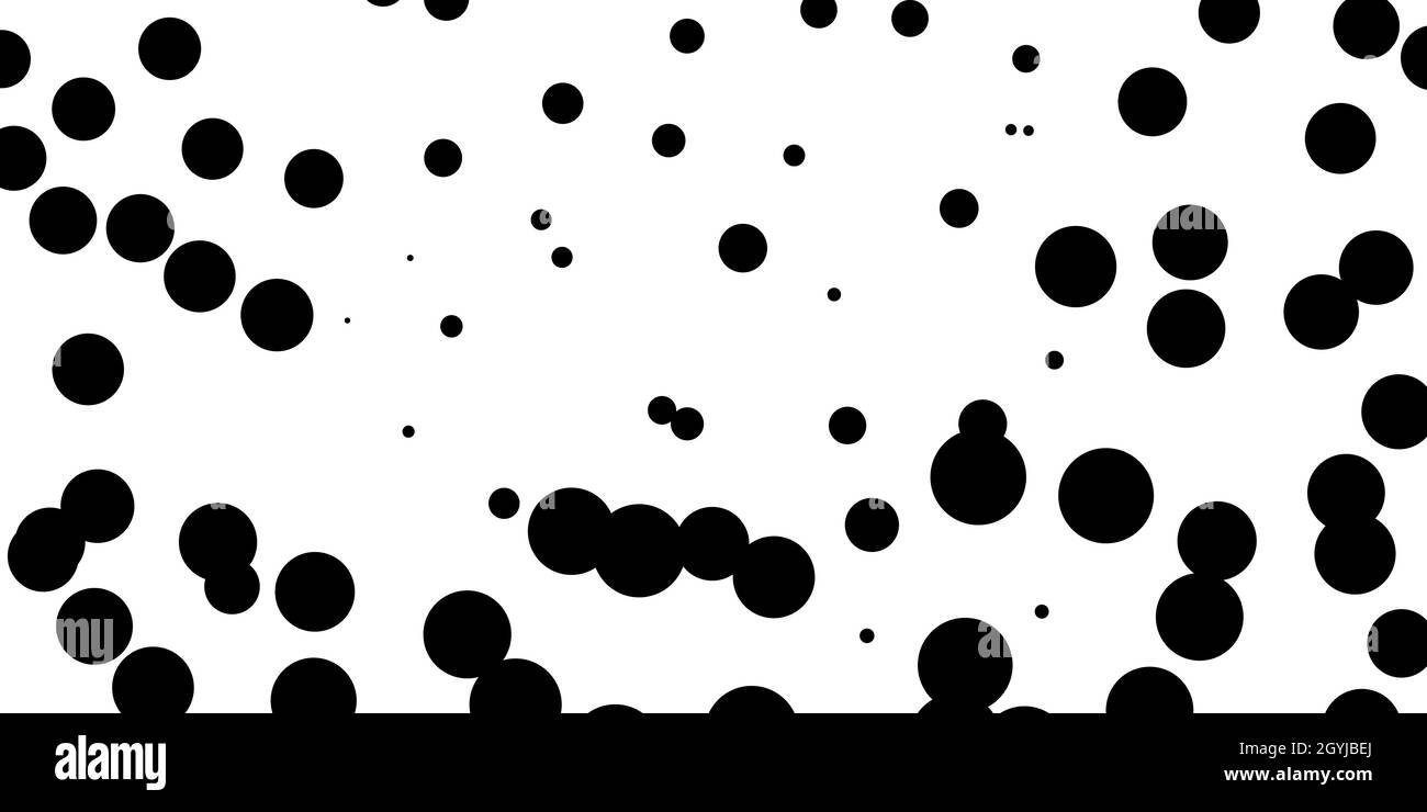 Halftone, random circles, random dots pattern, texture, background ...