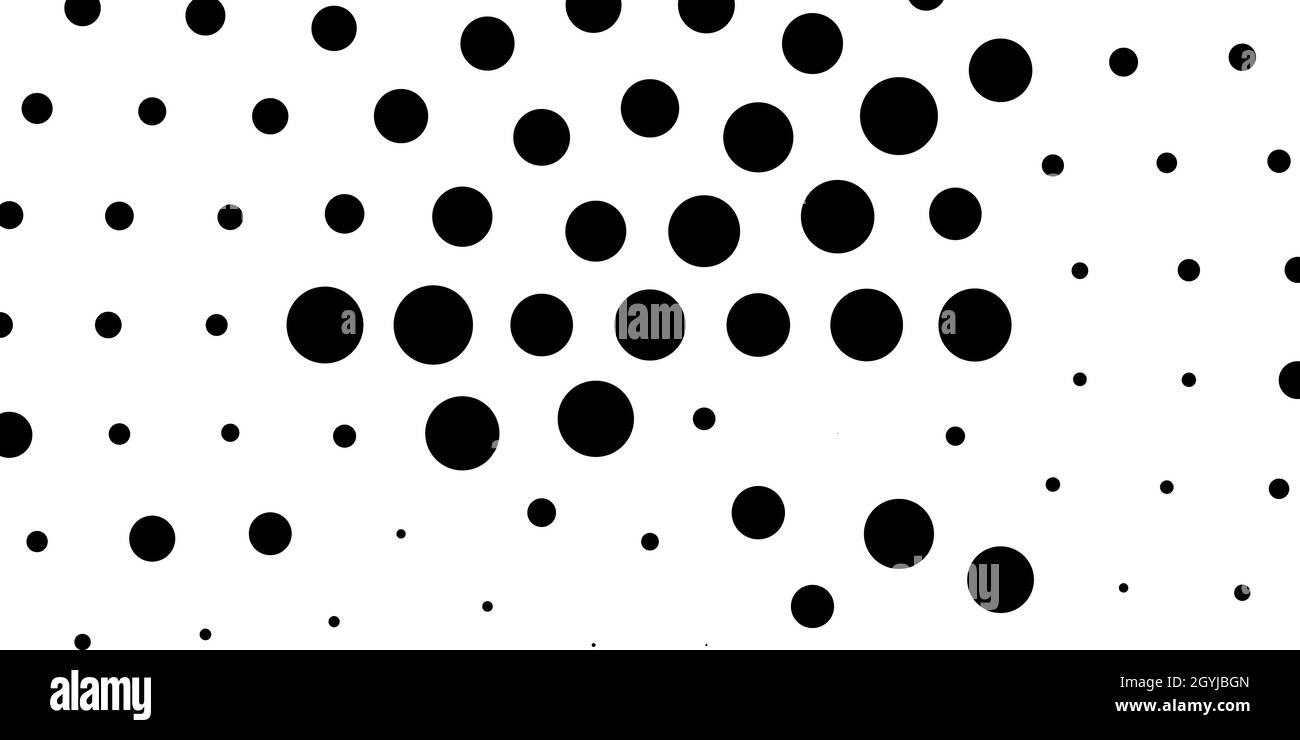 Halftone, random circles, random dots pattern, texture, background ...