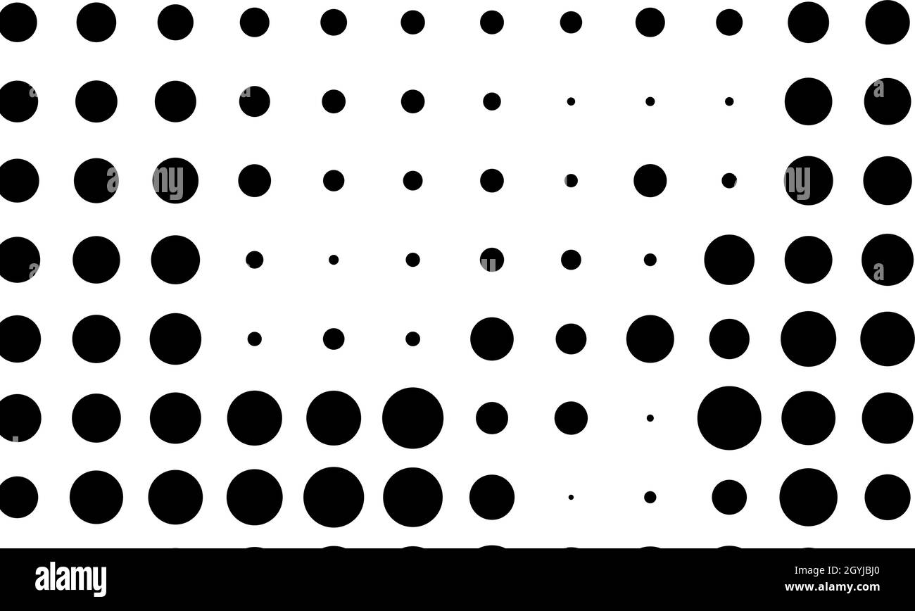 Halftone, random circles, random dots pattern, texture, background ...