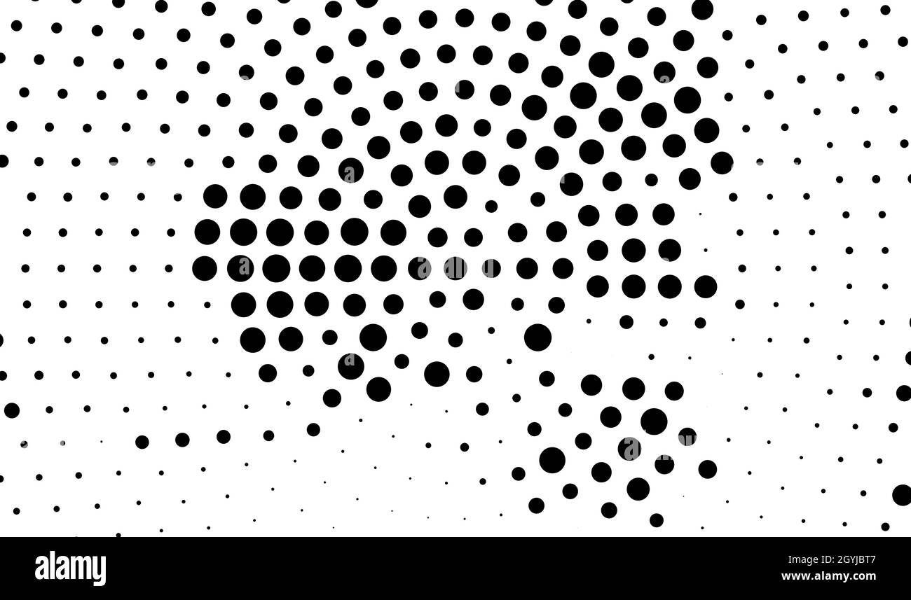 Halftone, random circles, random dots pattern, texture, background illustration - stock vector ...