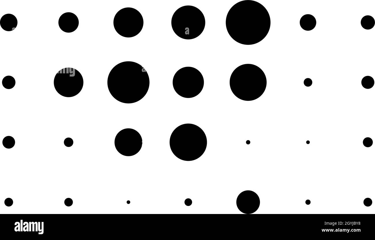 Halftone, random circles, random dots pattern, texture, background ...