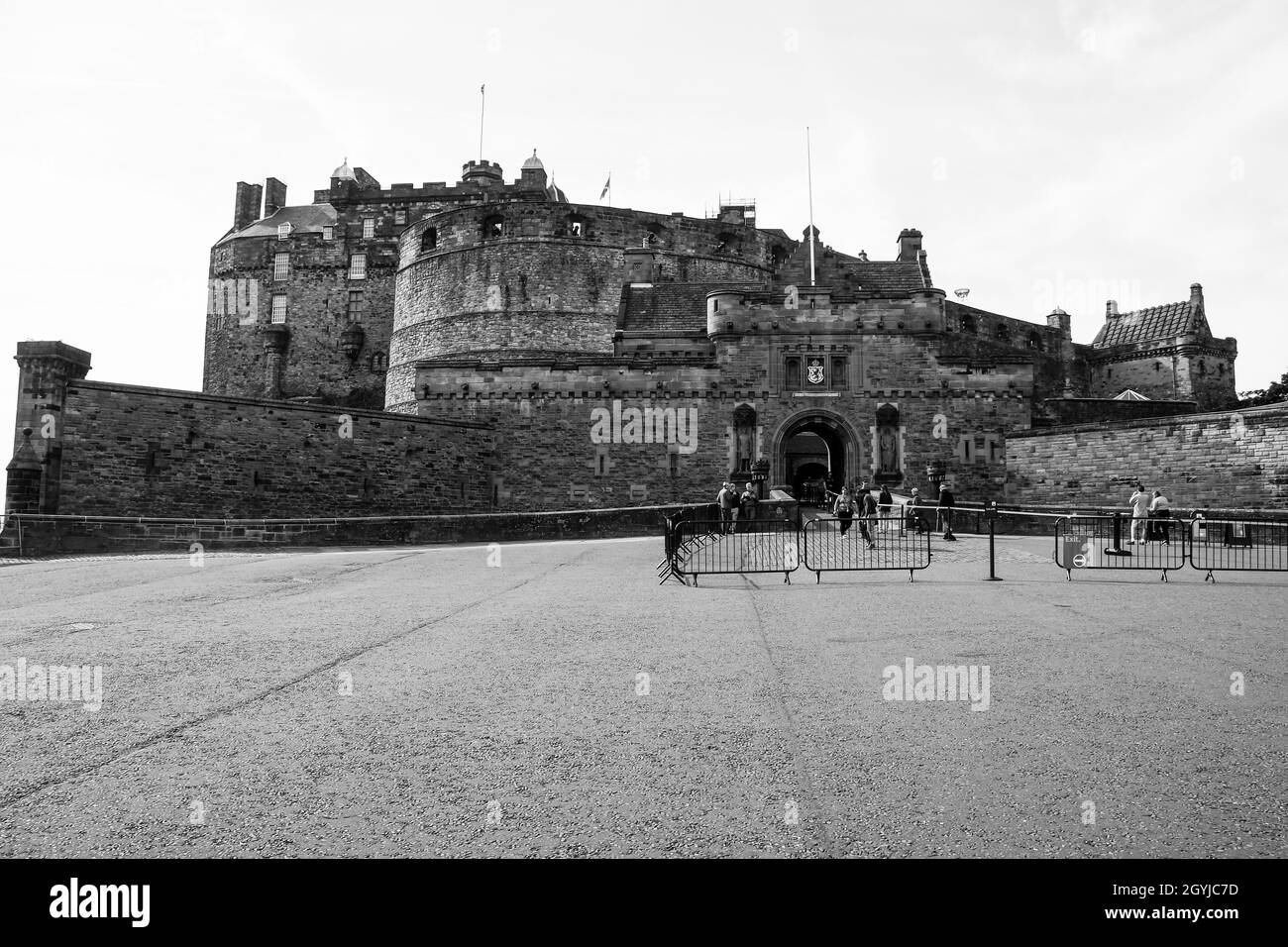Gates edinburgh Black and White Stock Photos & Images - Alamy