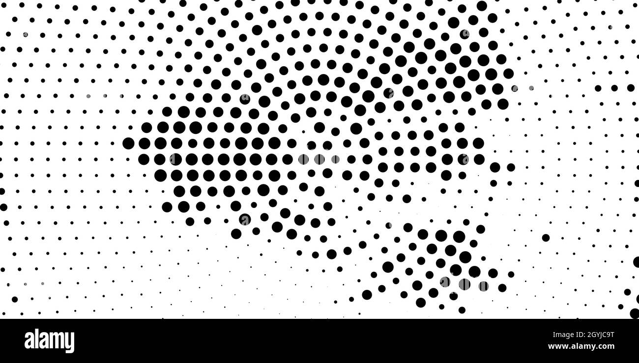 Halftone, random circles, random dots pattern, texture, background ...