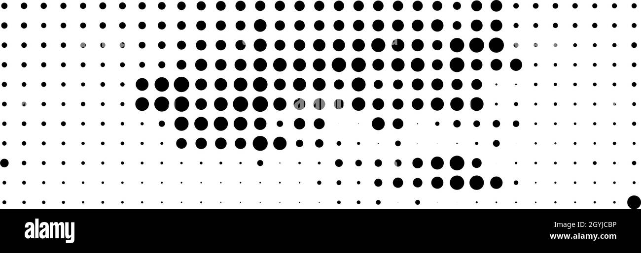 Halftone, random circles, random dots pattern, texture, background ...