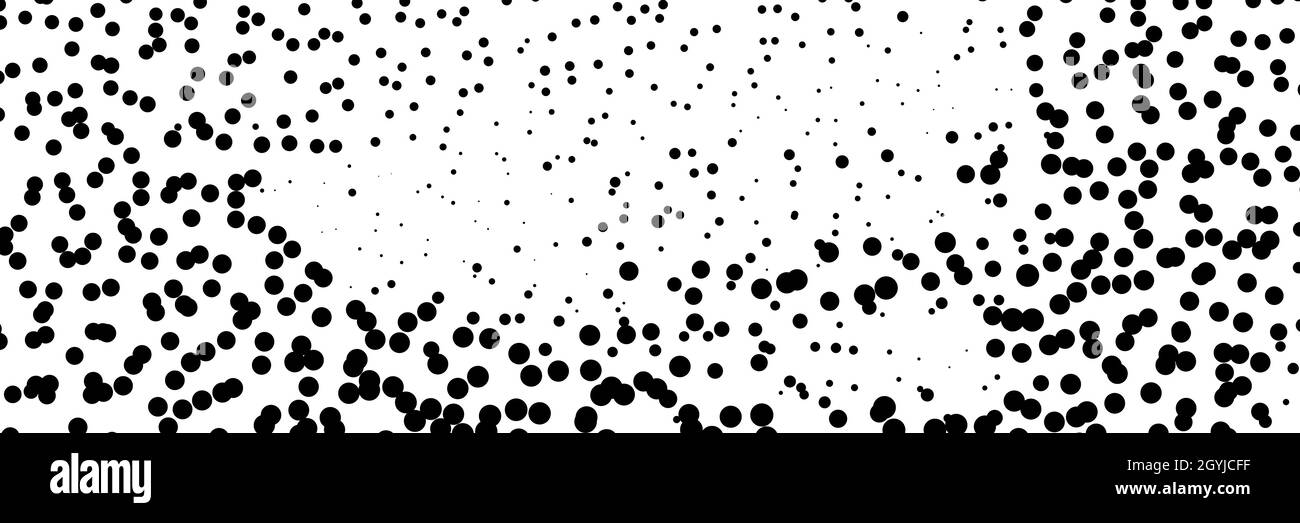 Halftone, random circles, random dots pattern, texture, background ...