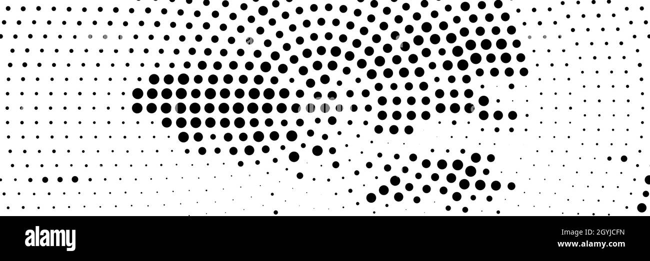 Halftone, random circles, random dots pattern, texture, background illustration - stock vector ...