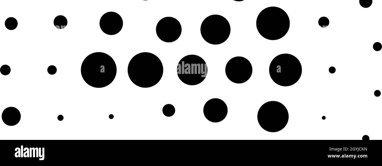 Halftone, random circles, random dots pattern, texture, background ...