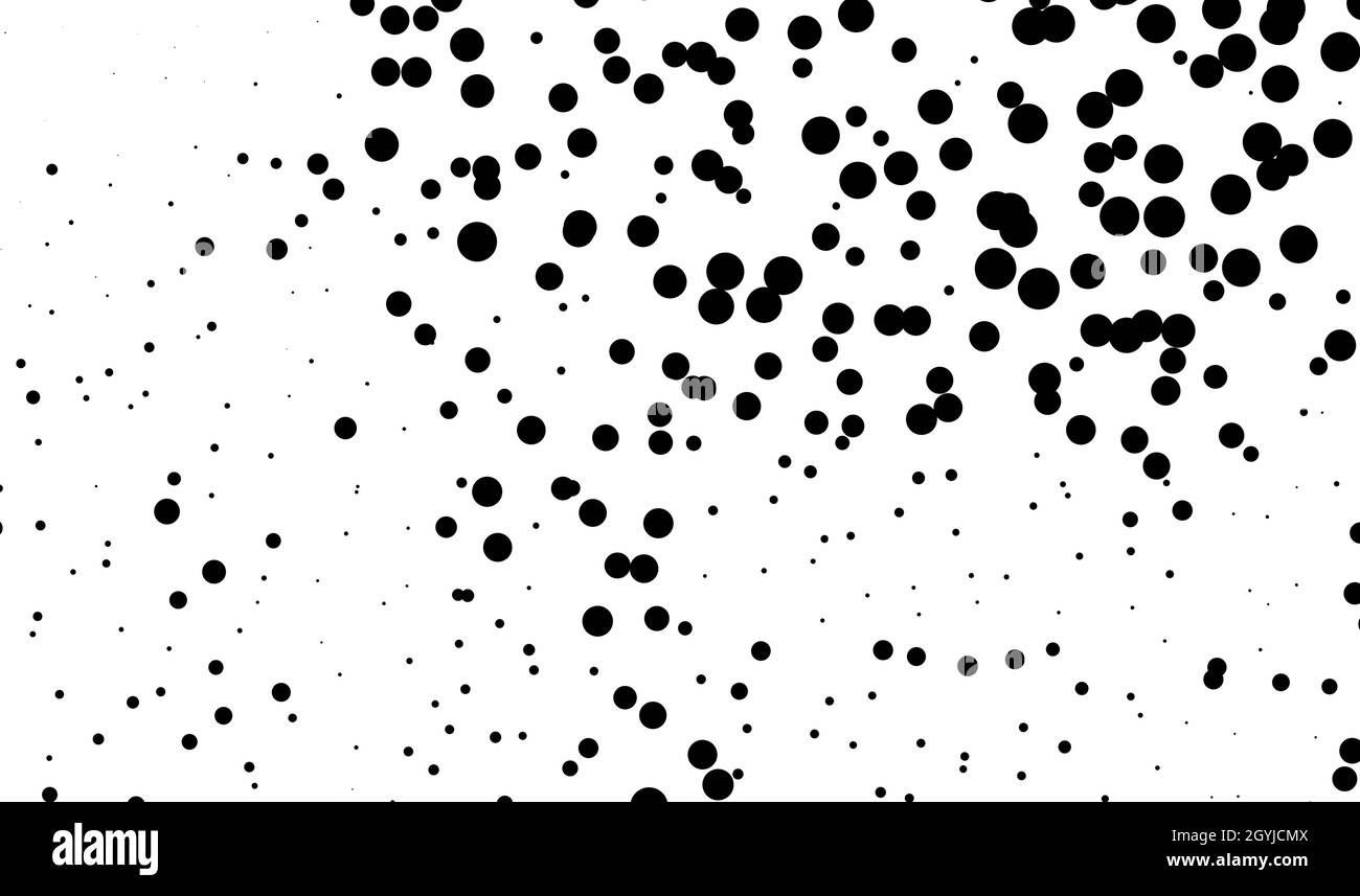 Halftone, random circles, random dots pattern, texture, background ...