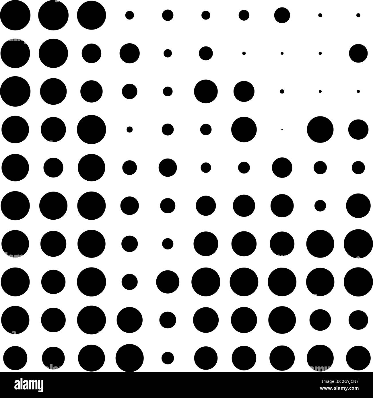Halftone, random circles, random dots pattern, texture, background illustration - stock vector ...