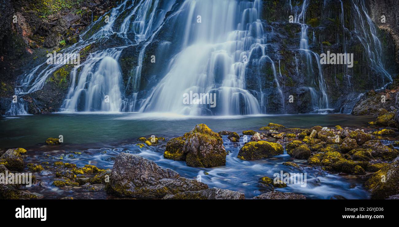 The Gollinger wasserfall (sometimes named Gollingfall or ...