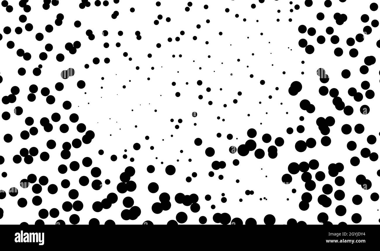 Halftone, random circles, random dots pattern, texture, background ...