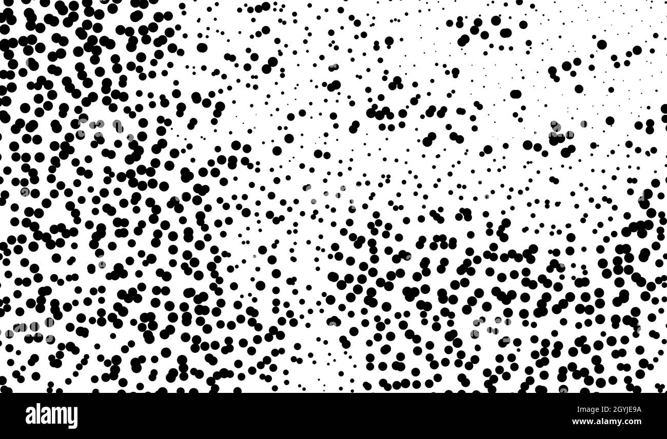 Halftone, random circles, random dots pattern, texture, background ...