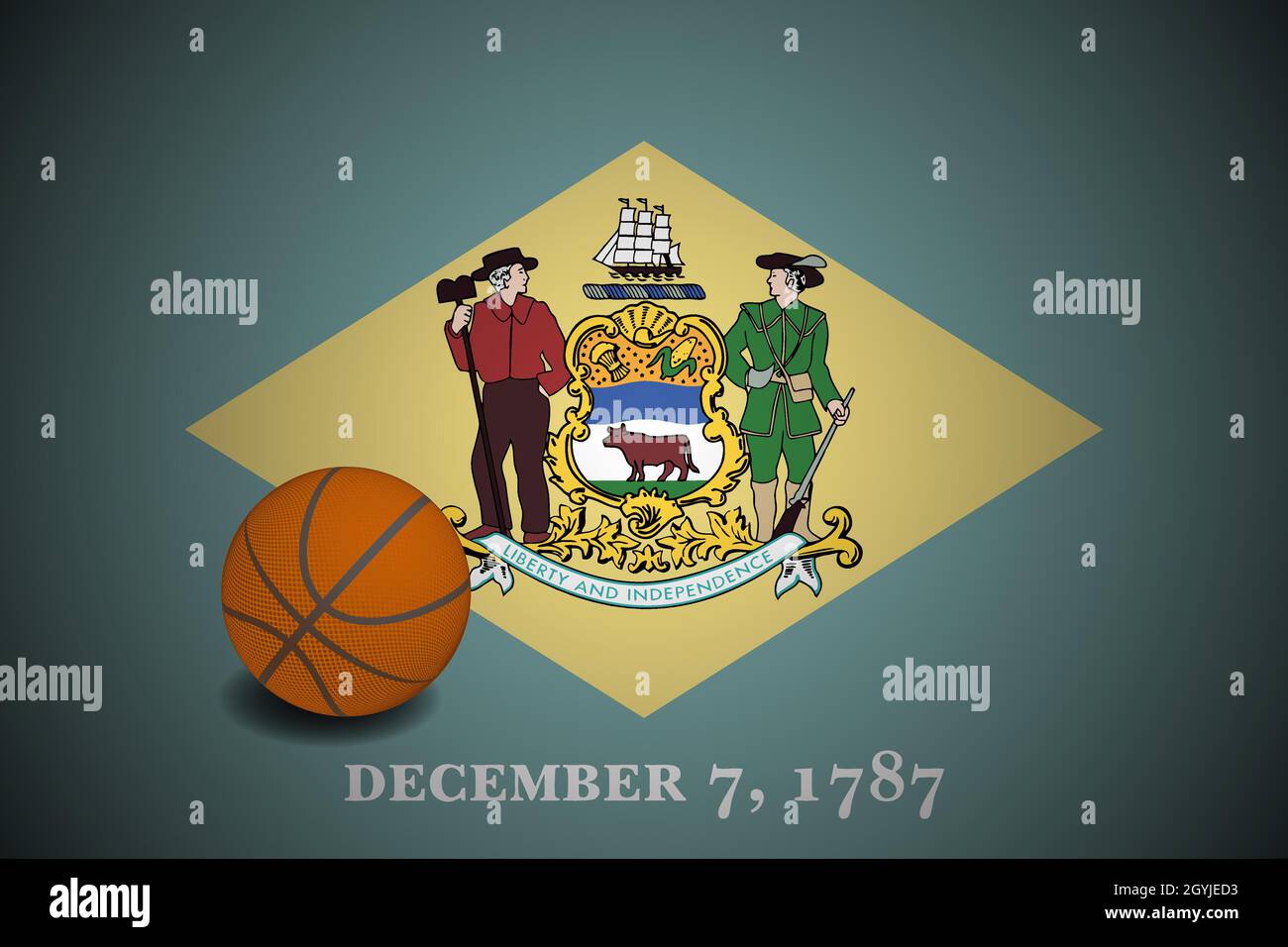 Delaware basketball hi-res stock photography and images - Alamy