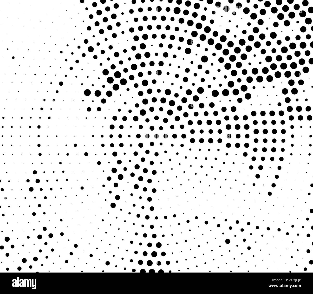 Halftone, random circles, random dots pattern, texture, background illustration - stock vector ...