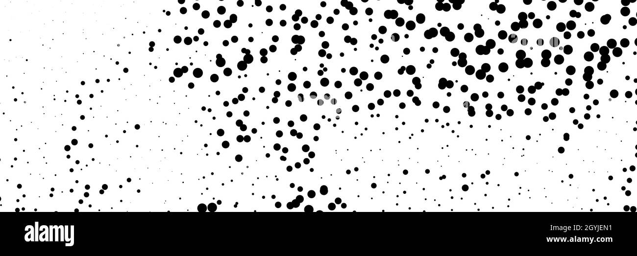 Halftone, random circles, random dots pattern, texture, background illustration - stock vector ...