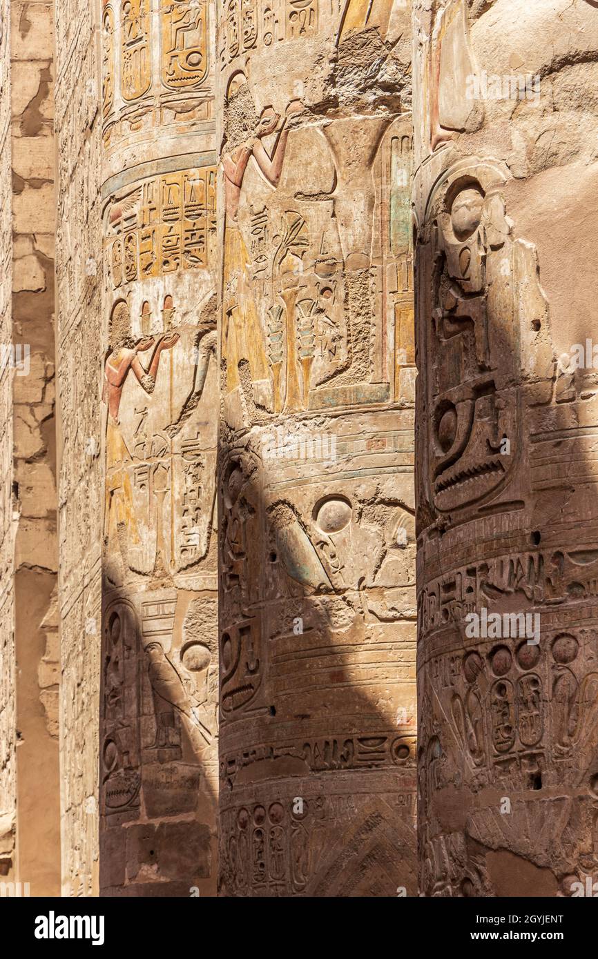 Reconstruction Of Karnak Temple