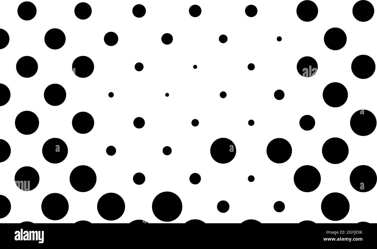 Halftone, random circles, random dots pattern, texture, background ...