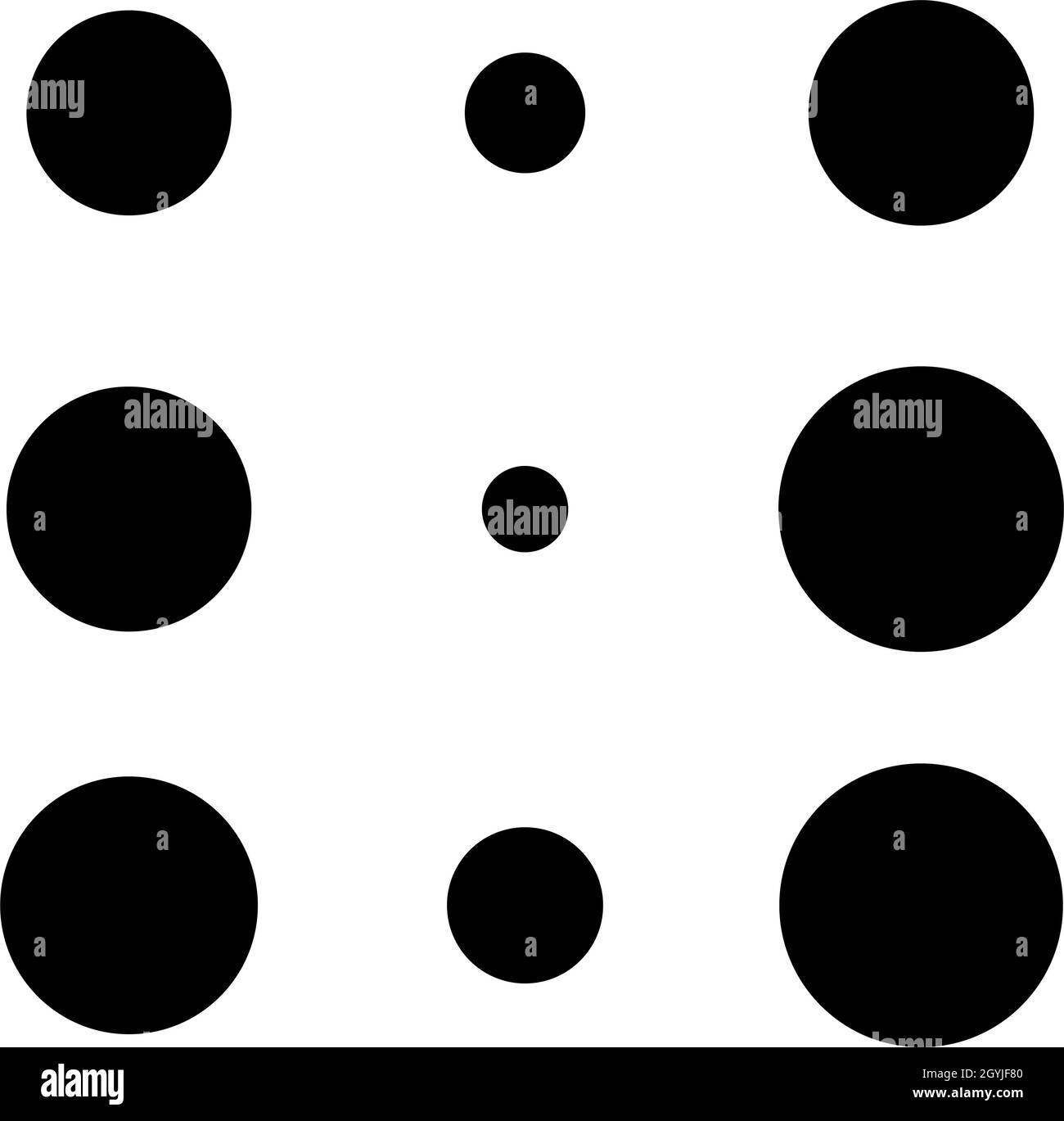 Halftone, random circles, random dots pattern, texture, background ...