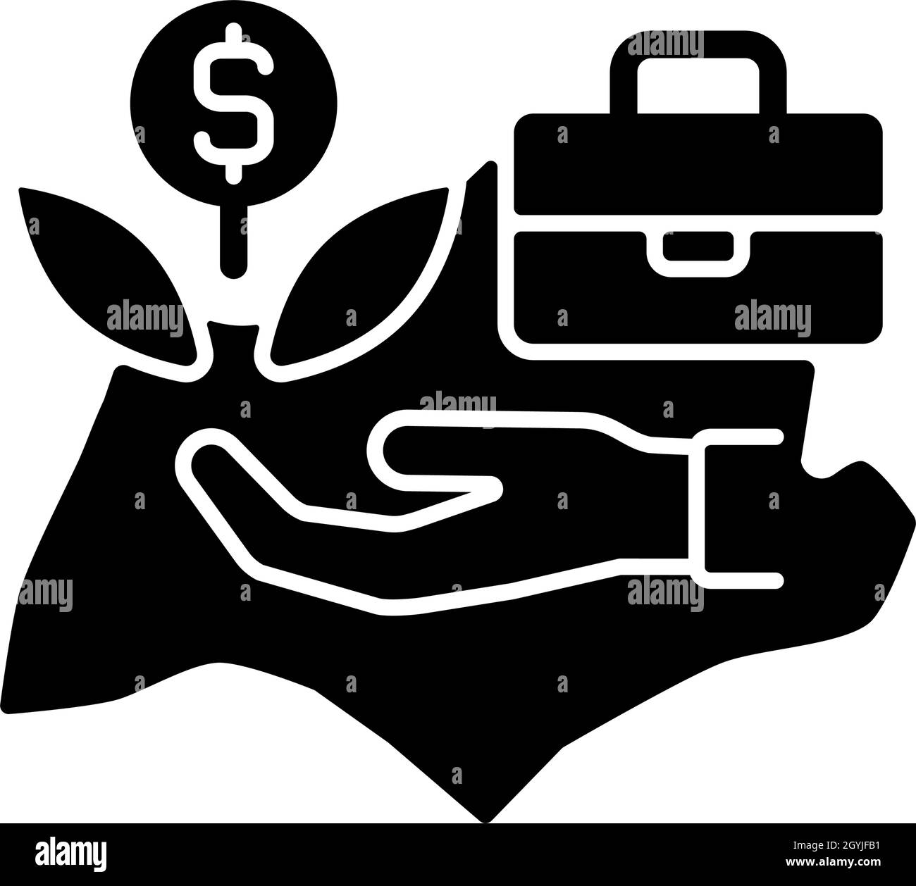 Pro-business environment black glyph icon Stock Vector Image & Art - Alamy