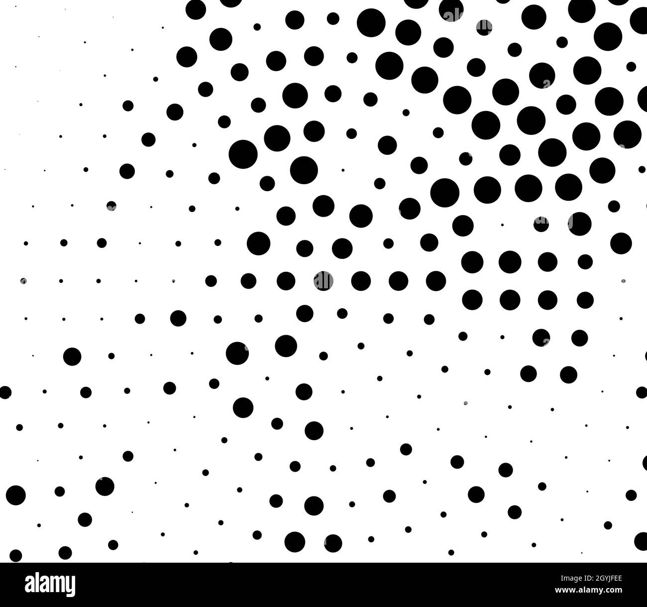 Halftone, random circles, random dots pattern, texture, background illustration - stock vector ...