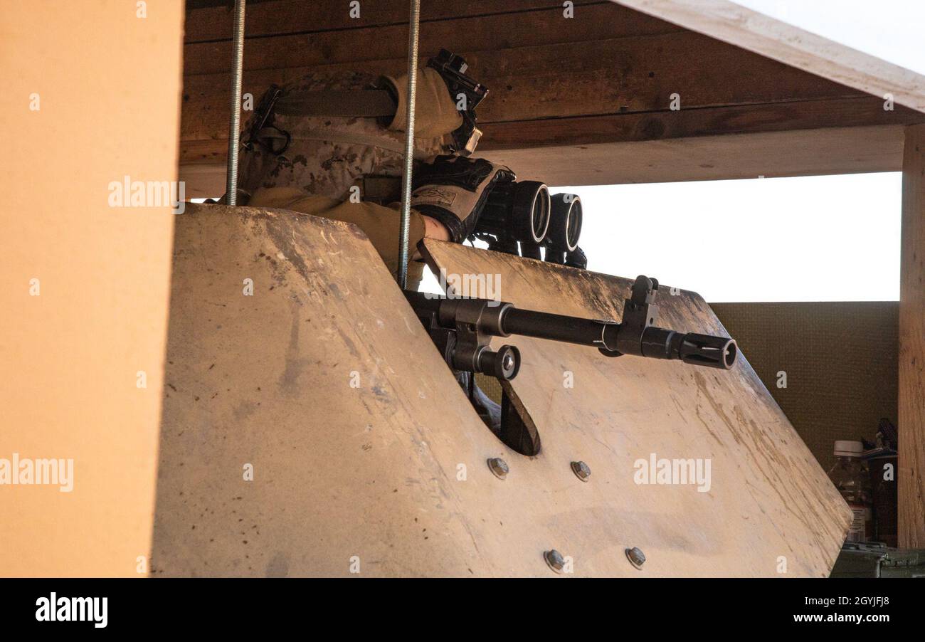 Machine gun post hi-res stock photography and images - Alamy