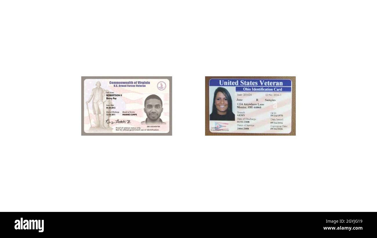 A state veterans ID card is not acceptable for use by veterans for ...