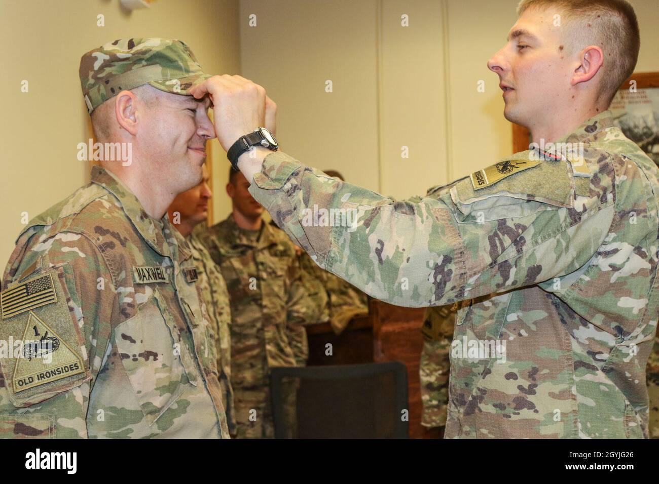Chief Warrant Officer 3 Douglas Maxwell gets promoted at Bagram Air ...