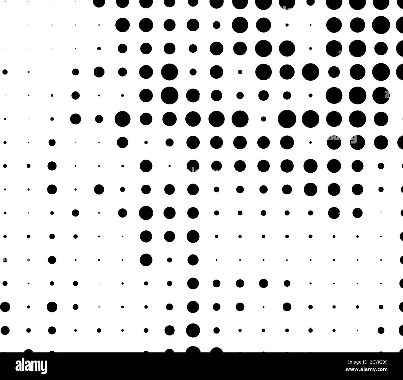 Halftone, random circles, random dots pattern, texture, background illustration - stock vector ...