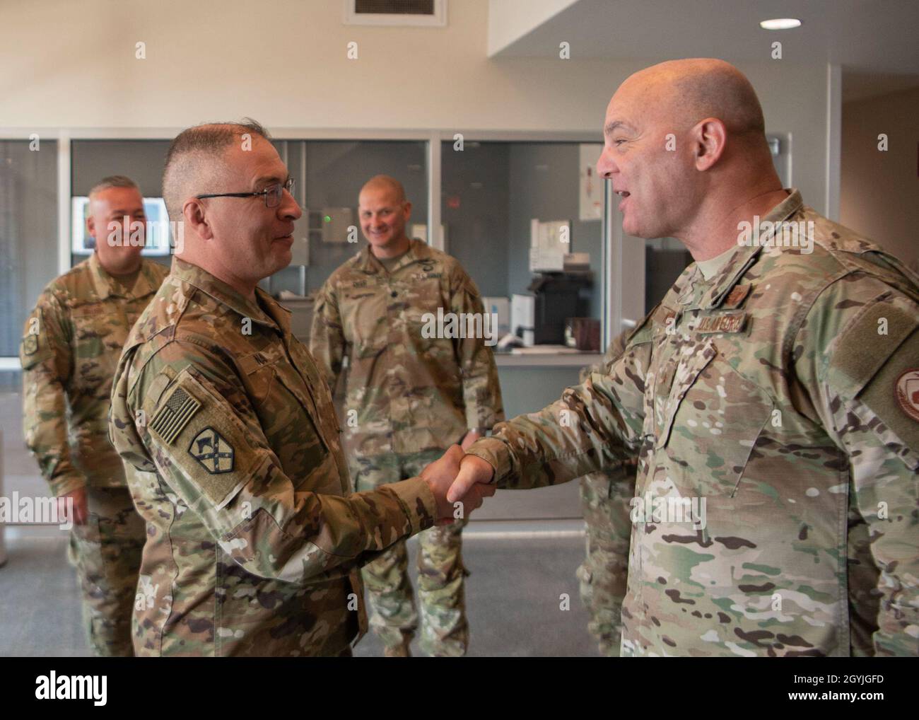 U.S. Air Force Brig. Gen. James R. Kriesel, deputy commanding general ...