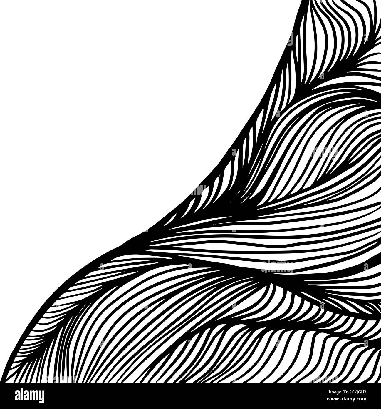Monochrome background of elegant lines. Vector illustration Stock ...