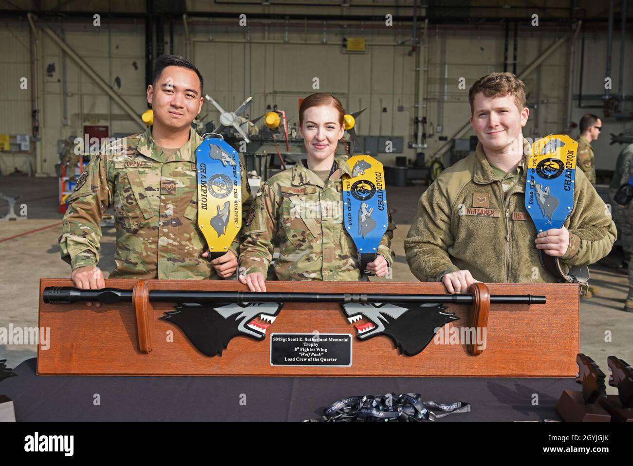 Representing the 80th Aircraft Maintenance Unit, U.S. Air Force Senior ...