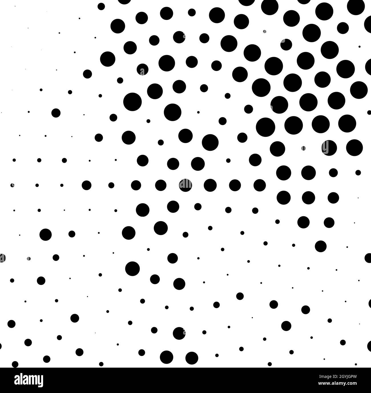 Halftone, random circles, random dots pattern, texture, background ...
